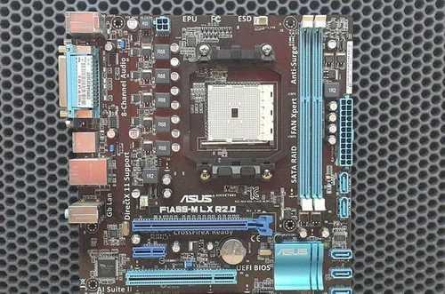 Мат плата FM1 asus F1A55-M LX R2.0 (AMD A55)(DDR3)