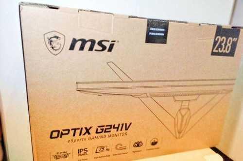 Новый Игровой монитор MSI 24'60см/75гц/IPS/оф.чек