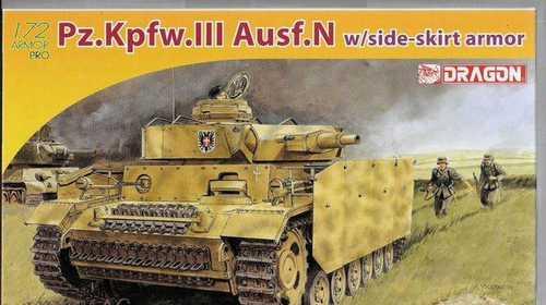 1:72 Сборная модель Pz.kpfw.iii Ausf.n