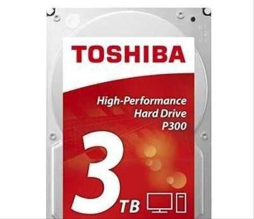 Жёсткий диск 3 Тб toshiba p300 3tb