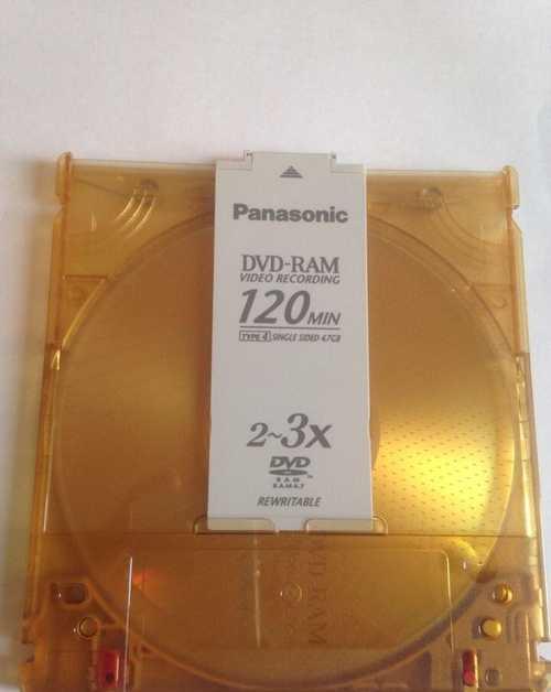 Panasonic DVD-RAM video recording