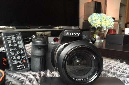 Sony alpha 700 камера