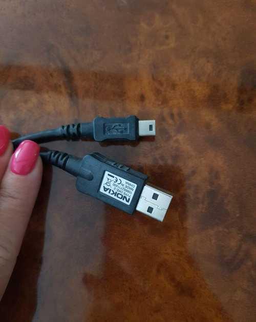 USB кабель телефона nokia