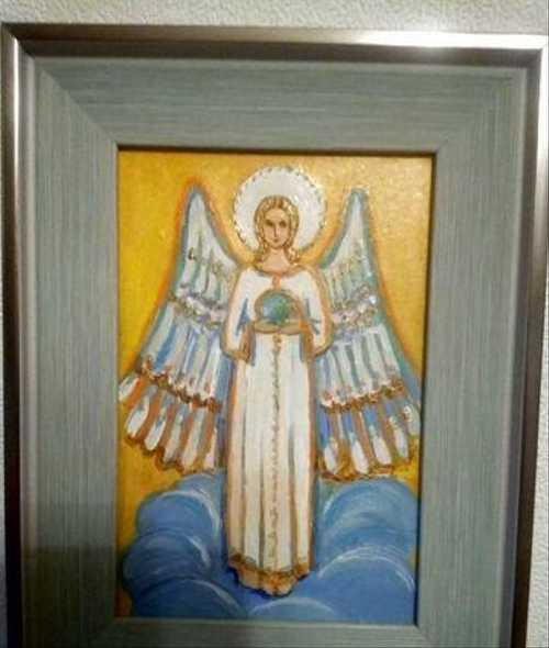 Картина "Ангел Хранитель" масло