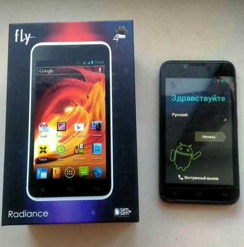 Смартфон Fly IQ441 Radiance (мобильный телефон)