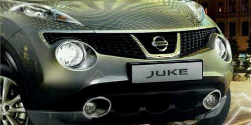 Накладки на бампер Nissan Juke, тюнинг