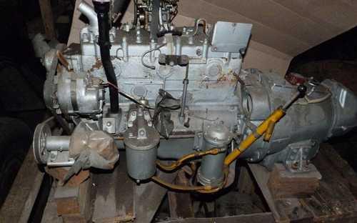 Двигатель Газ-52 с реверс редуктором