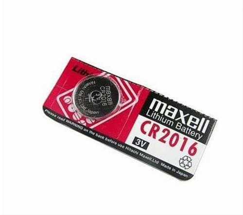 Батарейка литиевая maxell CR2016