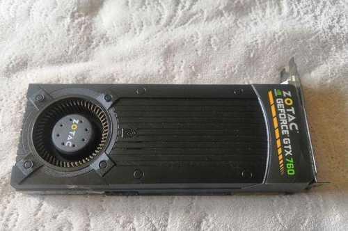 Видеокарта zotac GTX760 2GB