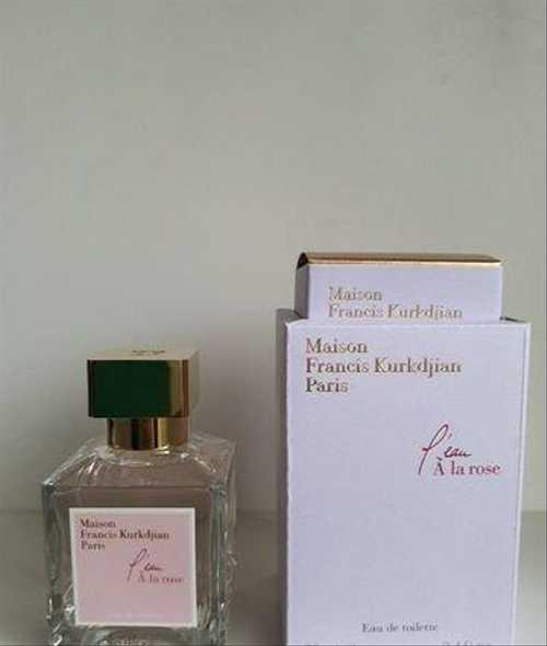 Maison francis kurkdjian L'EAU A LA rose