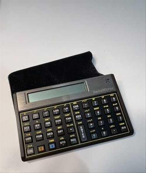 Калькулятор HP 41 в варианте SwissMicros DM41L