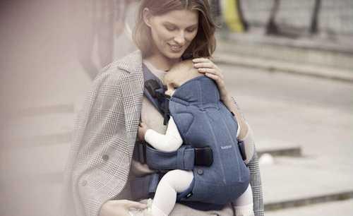 BabyBjorn Рюкзак для переноски ребенка One Cotton