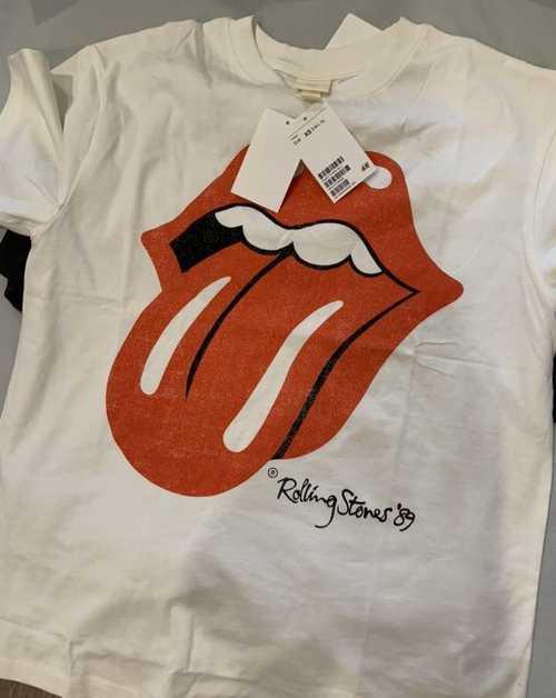 Футболка h&m Rolling Stones