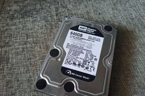 Жёсткий диск HDD WD Black 640Gb