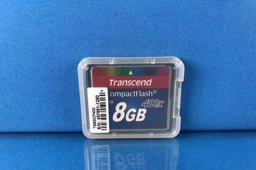 CompactFlash Transcend 8GB 400x