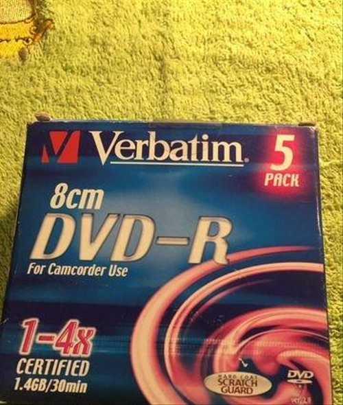 DVD-R Verbatim 30min 1,4Gb, 4x