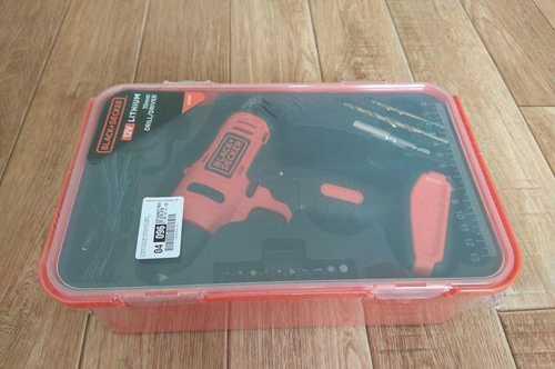 Шуруповерт Black+Decker LD12SP, 12V Новый
