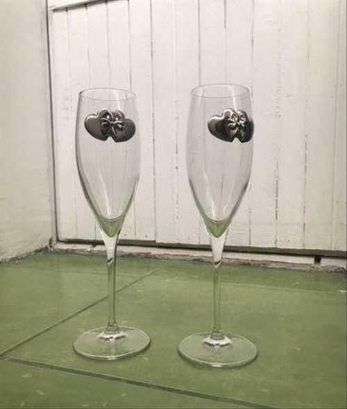 Свадебные бокалы для шампанского Le monde Cadeaux