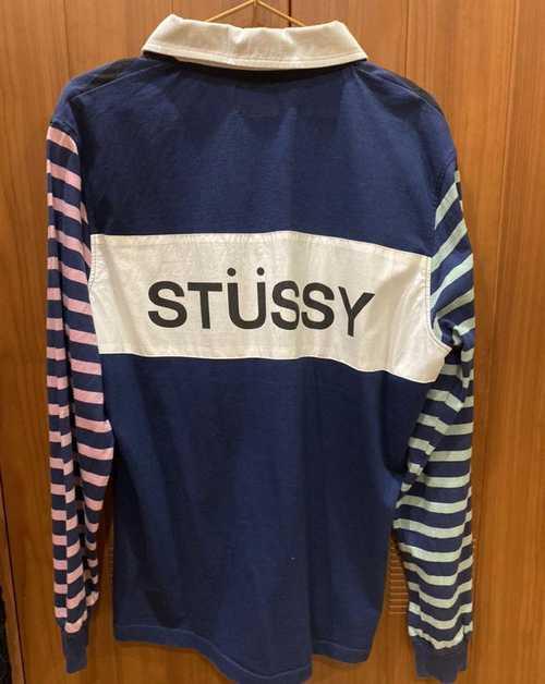 Лонгслив поло Stussy