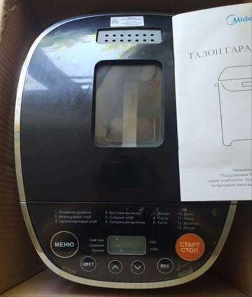 Хлебопечка midea