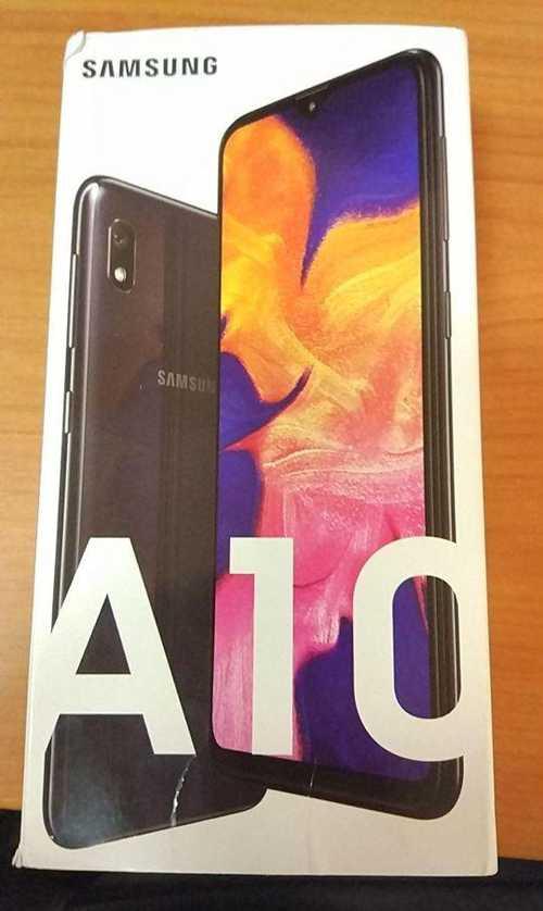 Смартфон Samsung galaxy A10 black