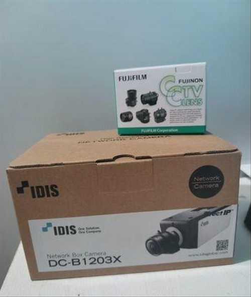 IP камера 2Мп idis dс-B1203Х + доп. объектив