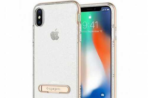 Spigen SGP - Crystal Hybrid Glitter для iPhone X