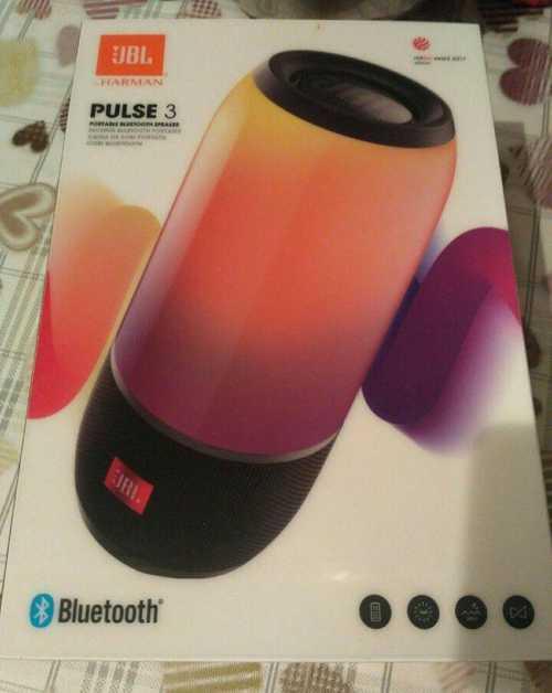 Коробка от JBL pulse 3
