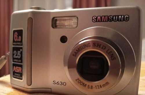 Компактный фотоаппарат бу Samsung S630