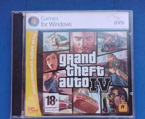 Grand Theft Auto IV 2DVD GTA IV Лицензия