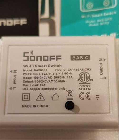 Умное wifi реле sonoff