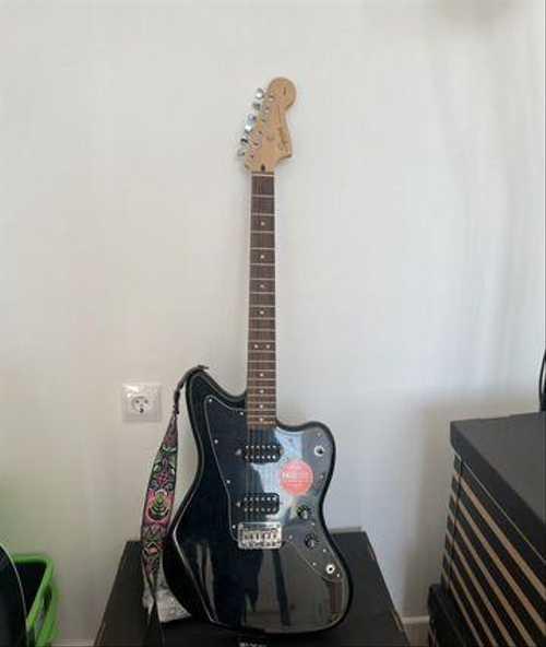 Гитара fender squier jazzmaster HH black