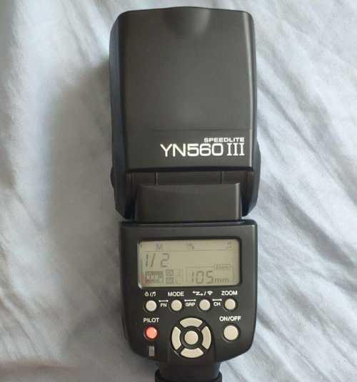 Вспышка YongNuo Speedlite YN-560 III (на ремонт)