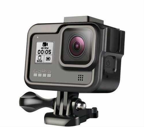 Алюминиевая рамка GoPro 8 с "холодным башмаком"