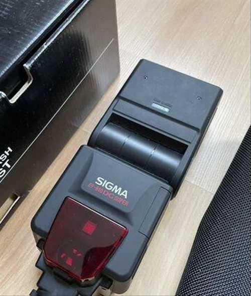 Вспышка камеры Sigma EF 610 DG super