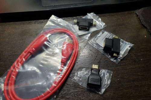 Переходник HDmi, micro hdmi, mini hdmi. Провод hdm