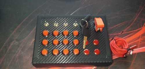 Button Box с ключом зажигания