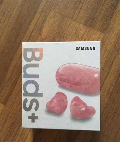 Беспроводные наушники samsung buds+ (розовый цвет)