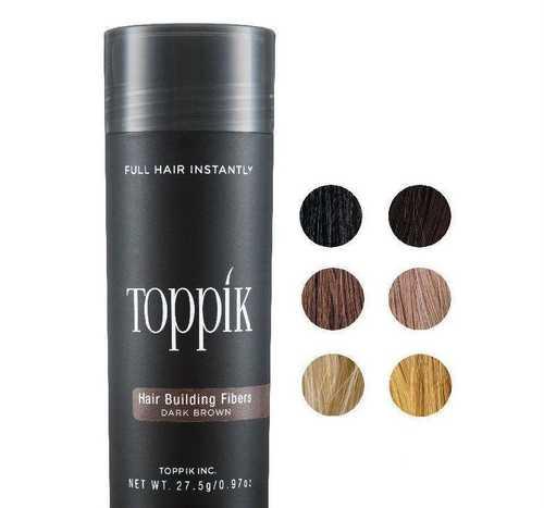 Загуститель для волос Toppik Hair Building Fibers
