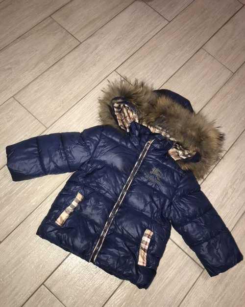 Куртка Burberry 12-18 м