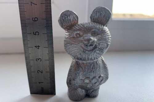 Олимпийский мишка СССР металл