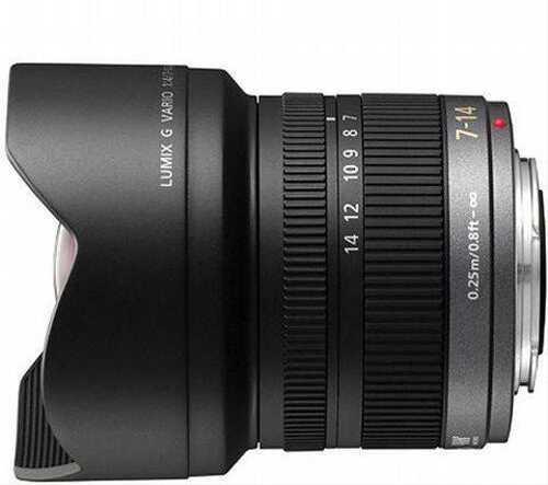 Panasonic 7-14mm f/4.0 Aspherical (H-F007014E)
