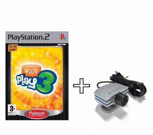 Камара + игры play 3 eye toy ps2