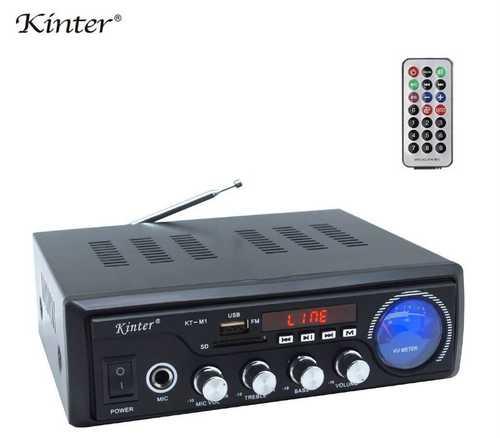 Kinter M1 Усилитель Hi-Fi с BT,MP3,flac,SD,FM,MIC