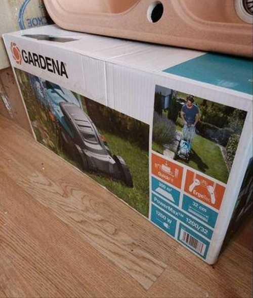 Газонокосилка электрическая Gardena PowerMax 1200