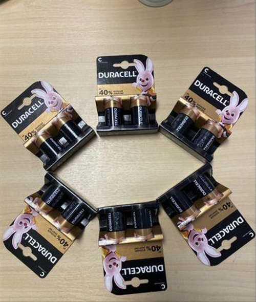 Батарейки Duracell тип C