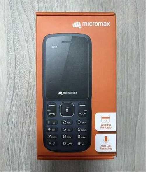 Сотовый телефон Micromax X412