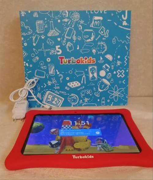 10.1" Детский планшет TurboKids Star 16 гб синий