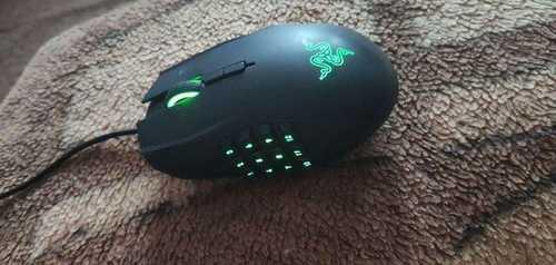 Игровая мышь Razer naga 2014 с 12ю доп кнопками