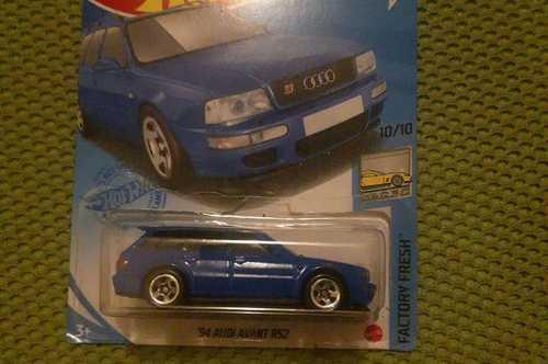 Hot wheels машинкa. 94 audi avant rs2